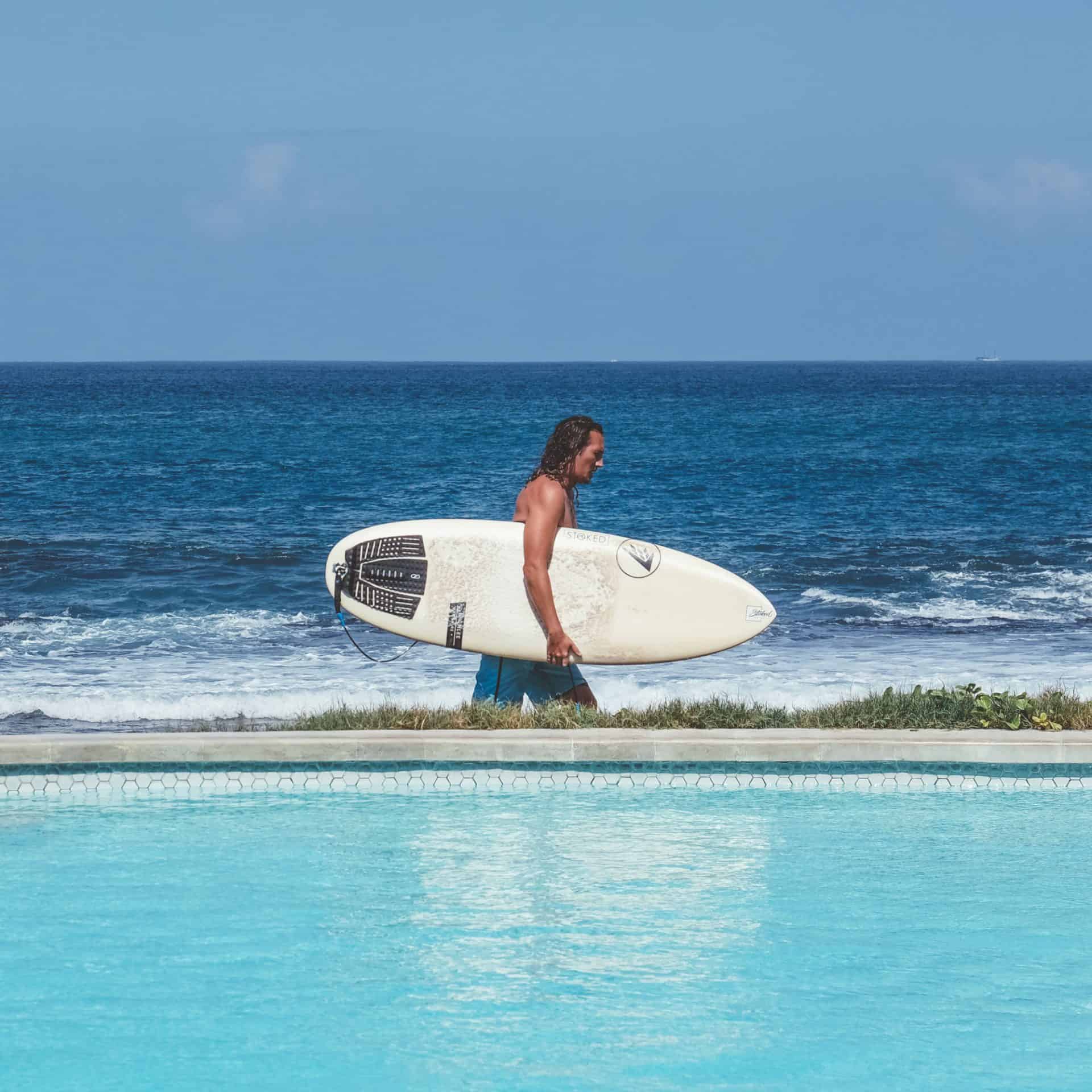 komune Hotel Komune resort keramas beach bali surf resort wsl surfing ...